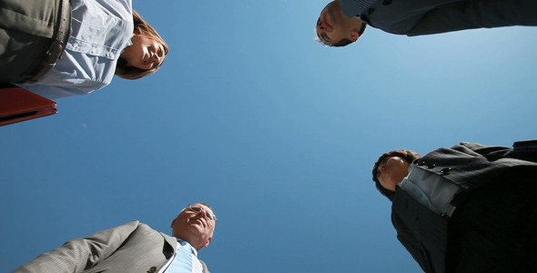 Cross Handshake, Stock Footage | VideoHive