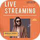Live Stream Event Flyer Template, Print Templates | GraphicRiver