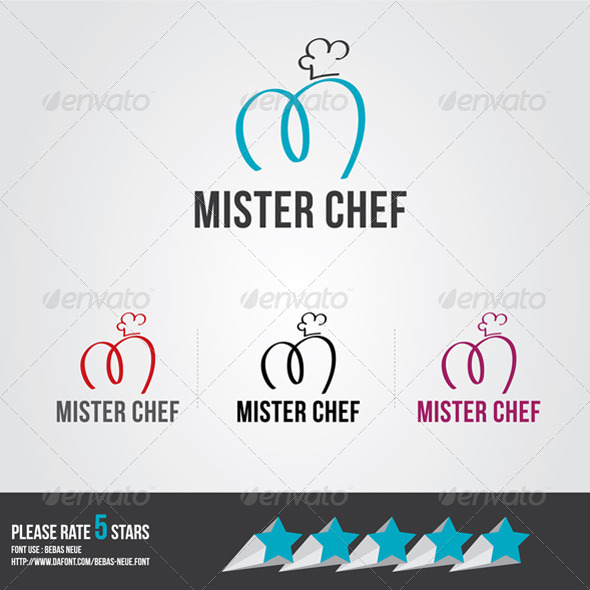 Master Chef Logo, Logo Templates | GraphicRiver
