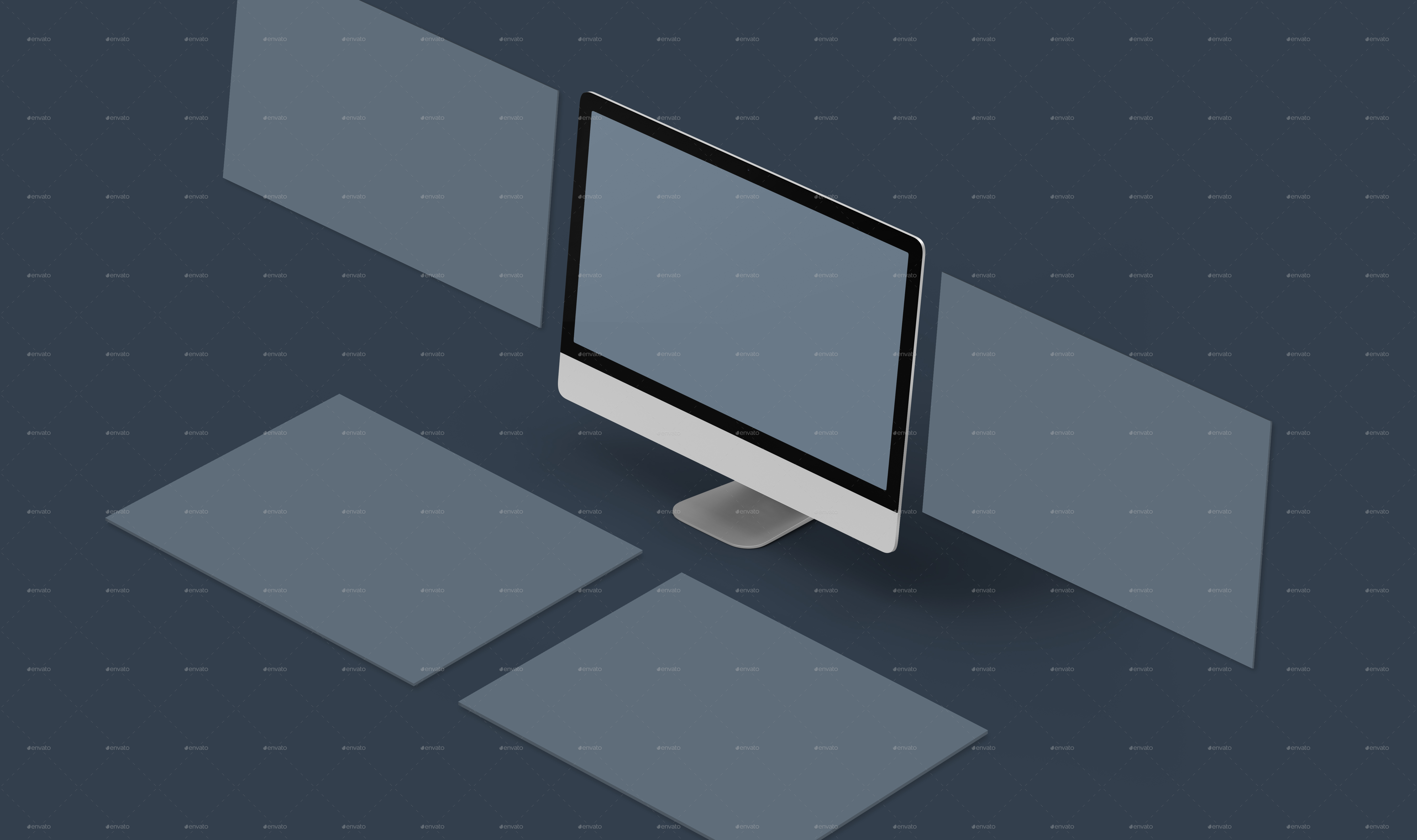 Isometric Website Mockup 7.0, Graphics | GraphicRiver