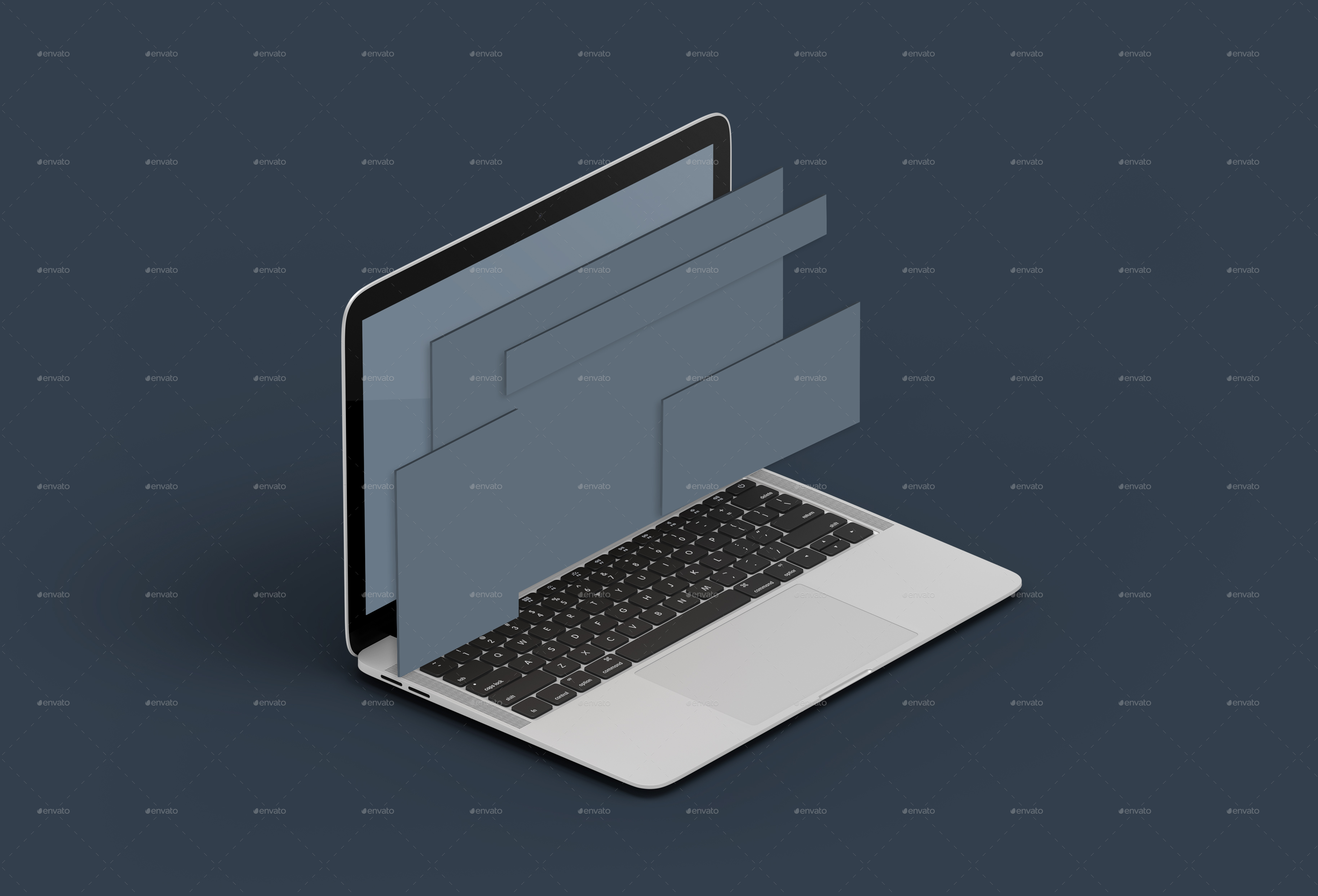 The Screens Website Mockup, Graphics | GraphicRiver