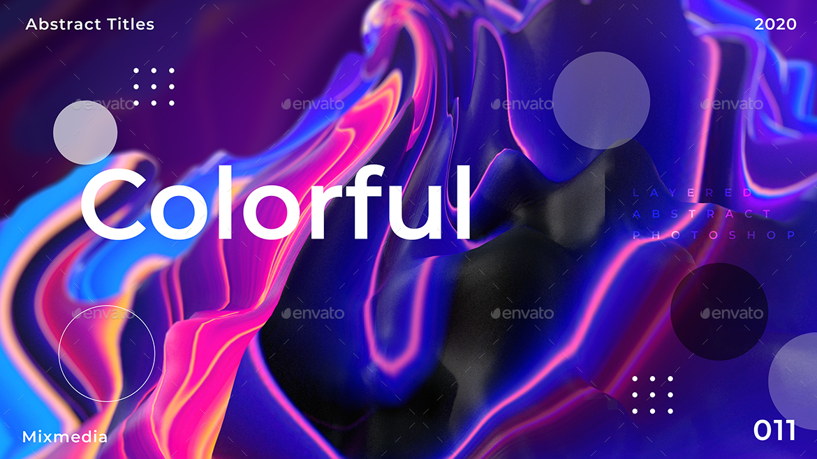 Waves Abstract Titles V2, Graphics | GraphicRiver