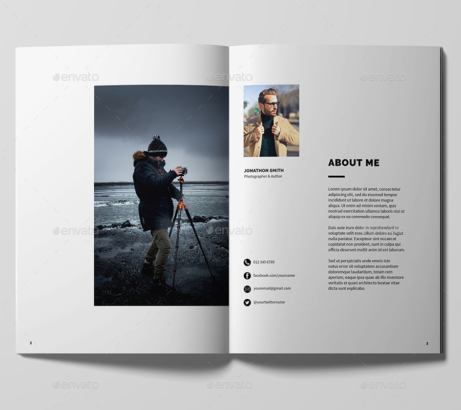 Photo Book / Portfolio, Print Templates | GraphicRiver