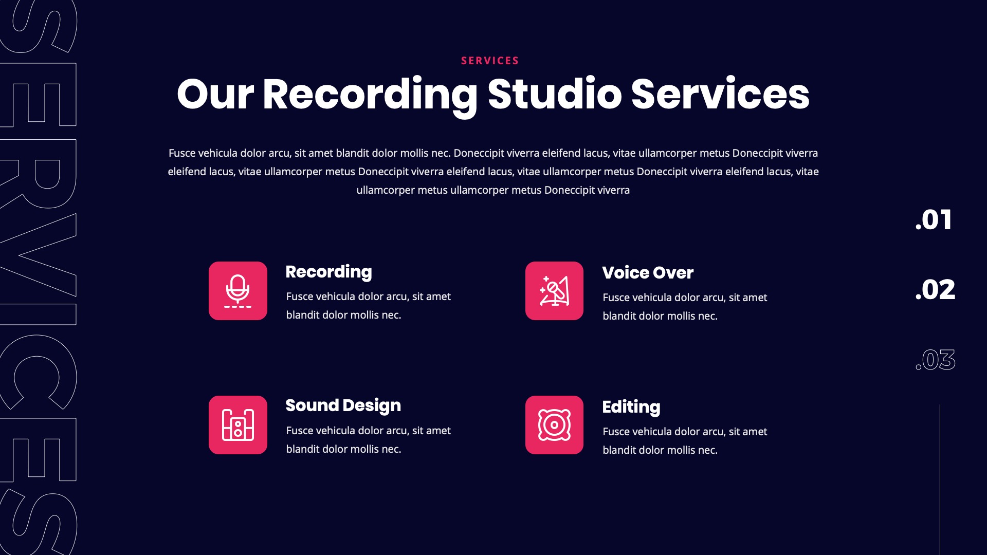 Musiczan - Music Producer & Recording Studio Keynote Template ...