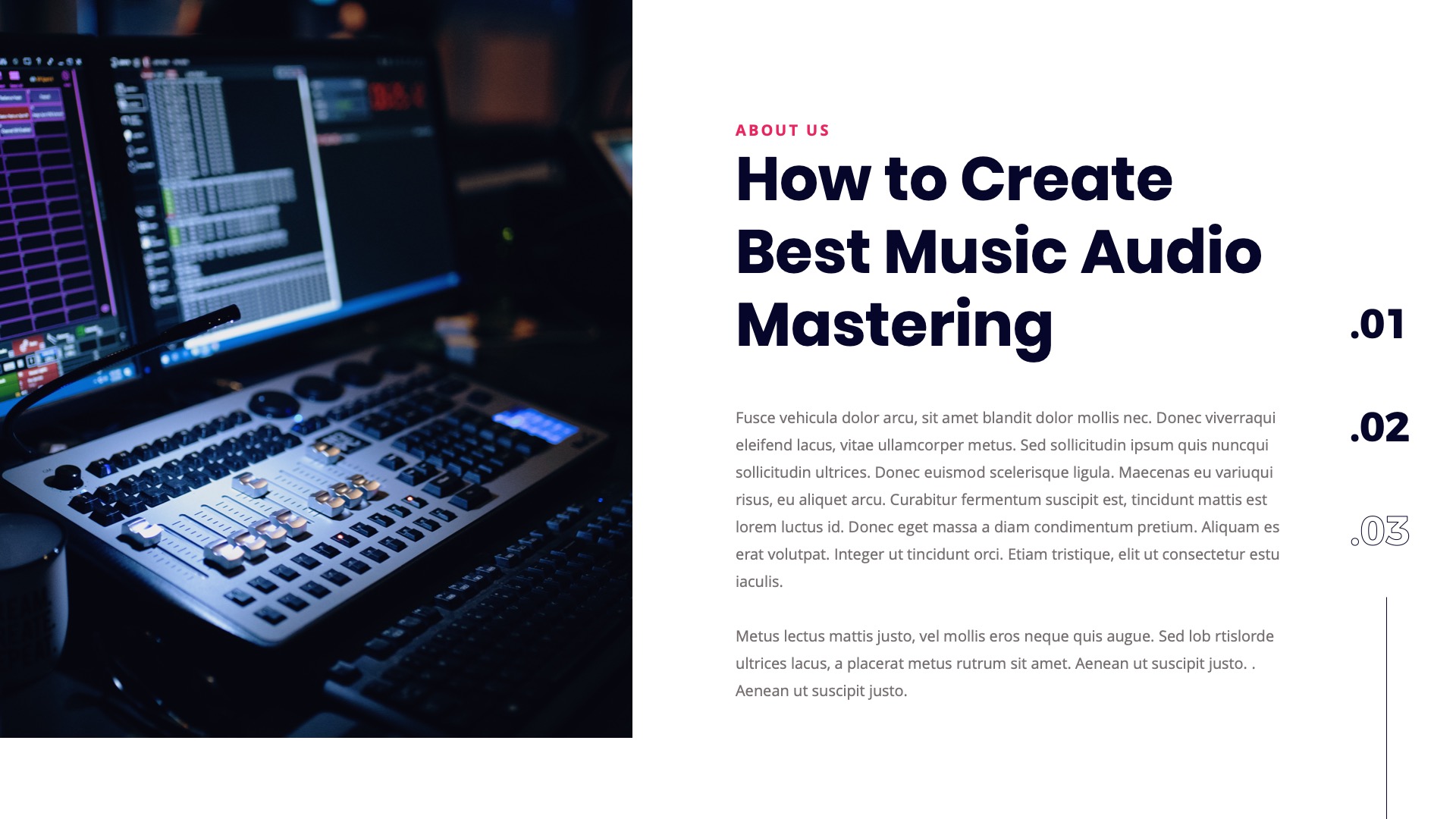 Musiczan - Music Producer & Recording Studio Keynote Template ...
