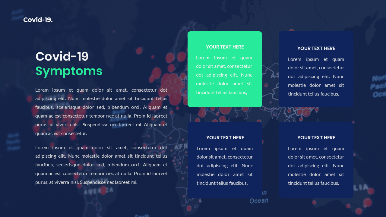 Covid-19 - Disease & Virus Google Slides Template, Presentation Templates