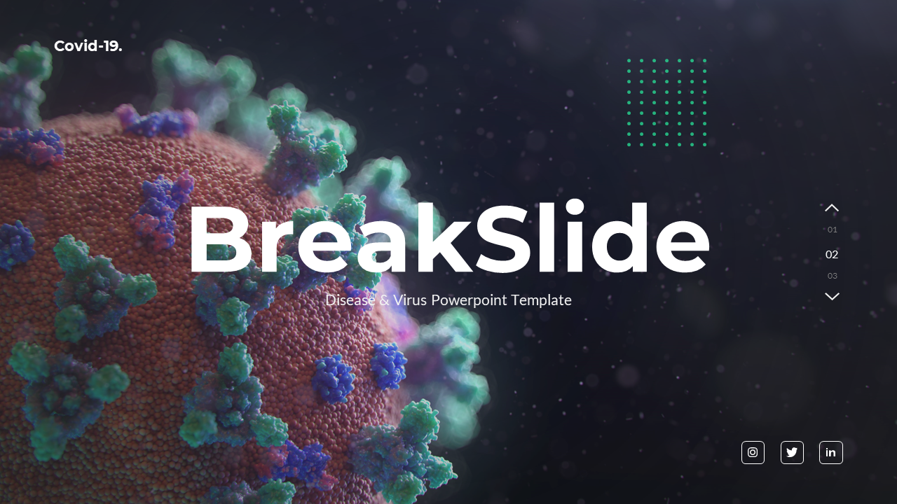 Covid-19 - Disease & Virus Google Slides Template, Presentation Templates