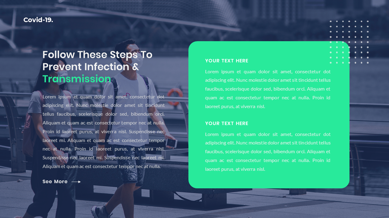 Covid-19 - Disease & Virus Google Slides Template, Presentation Templates