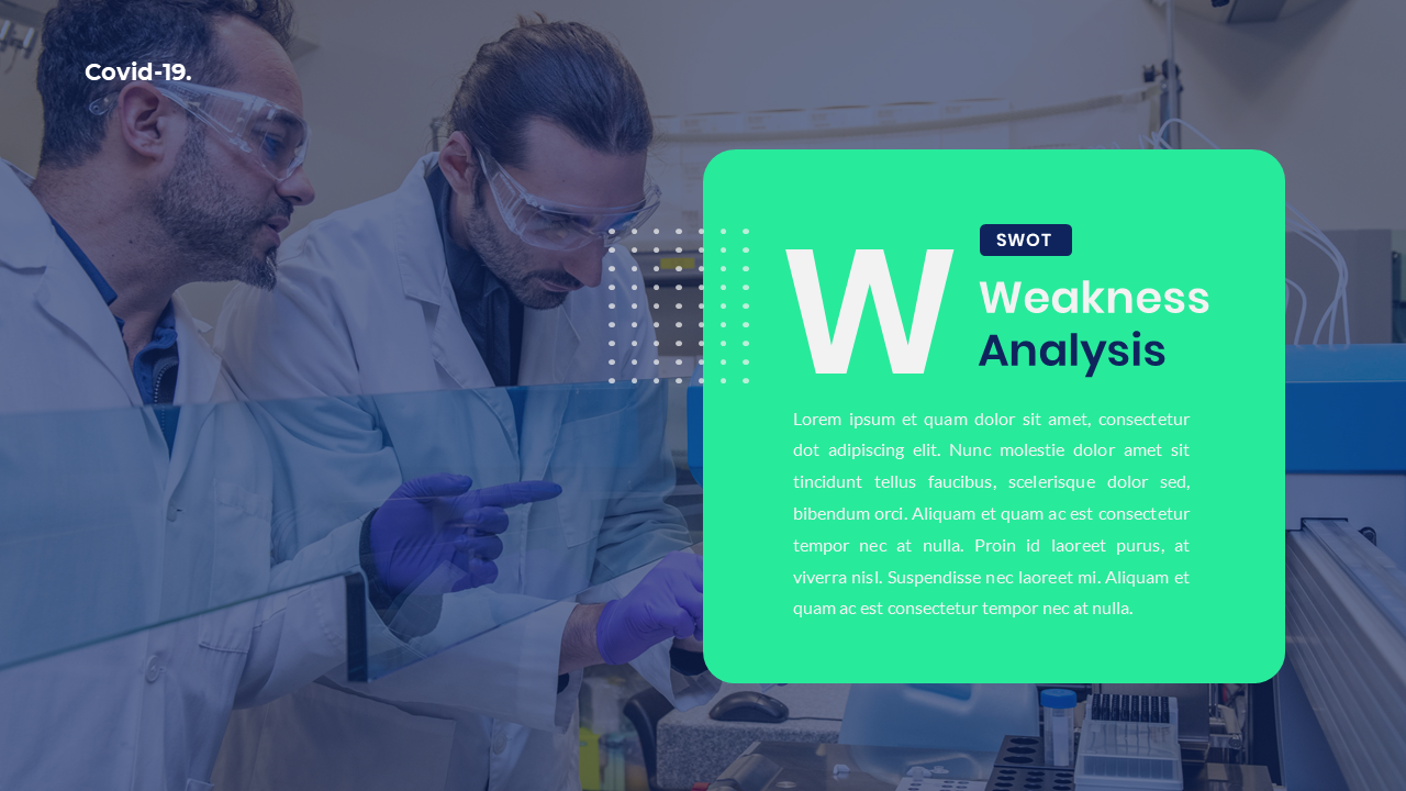 Covid-19 - Disease & Virus Google Slides Template, Presentation Templates