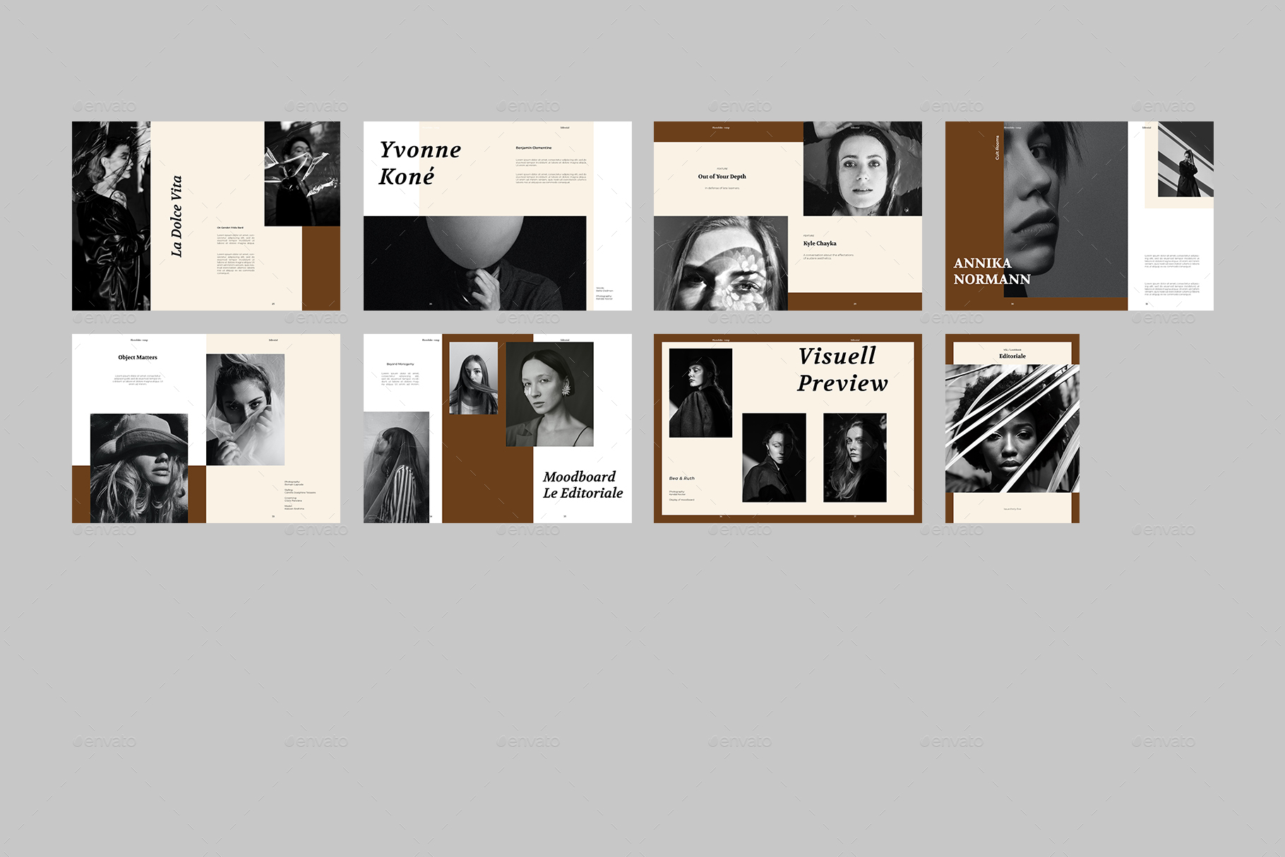 Photography Portfolio Template, Print Templates | GraphicRiver