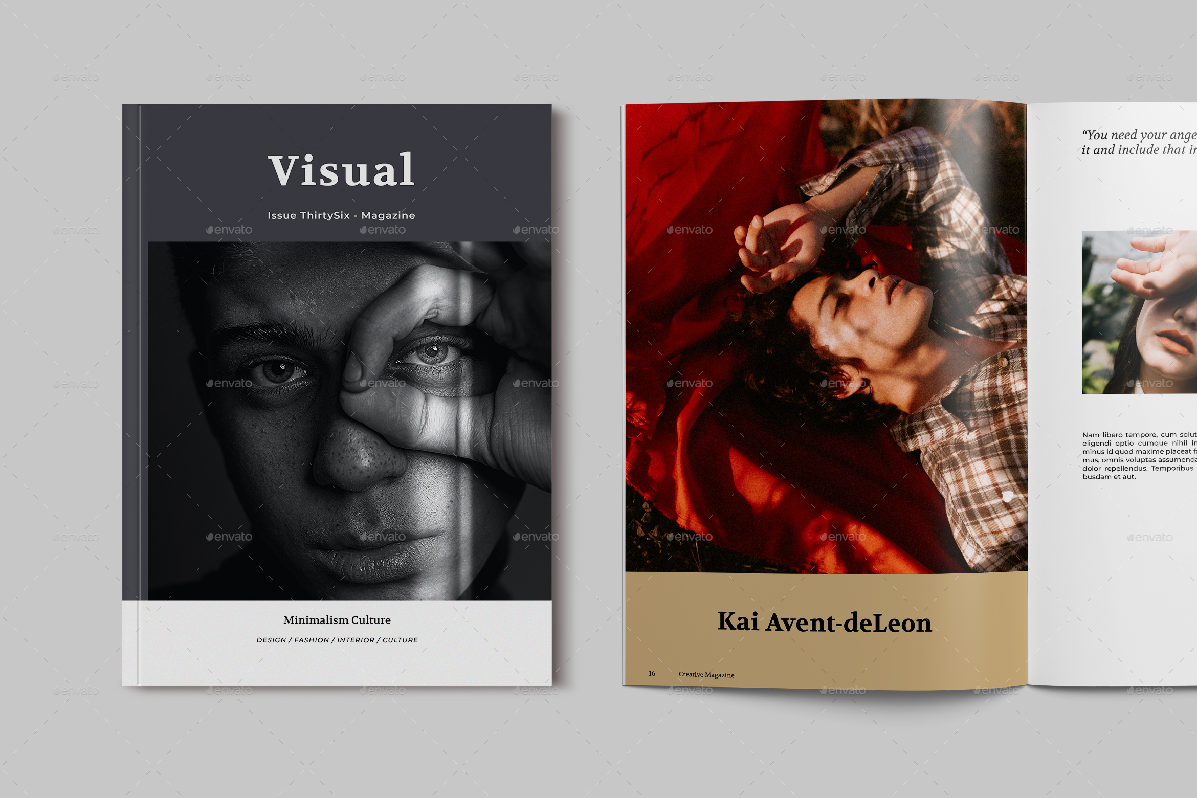 Creative Magazine Template, Print Templates | GraphicRiver