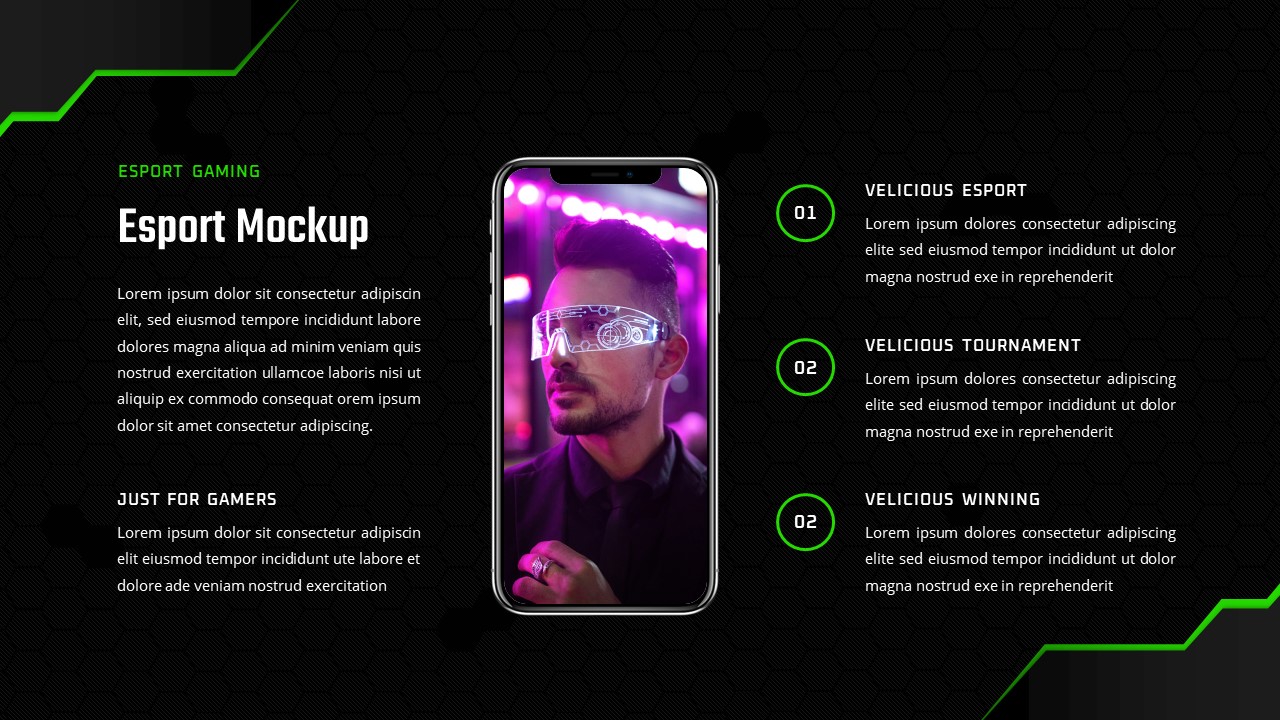 Velicious – Esport Gaming PowerPoint Presentation Template ...