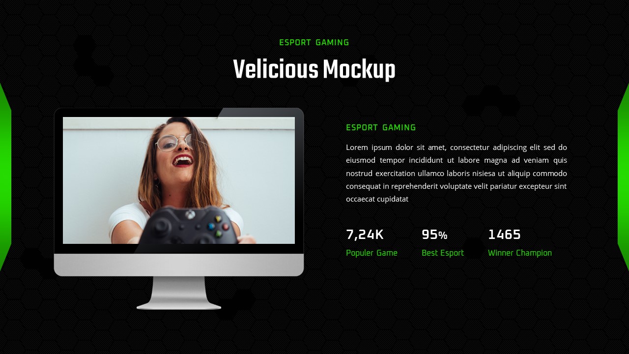 Velicious – Esport Gaming PowerPoint Presentation Template ...