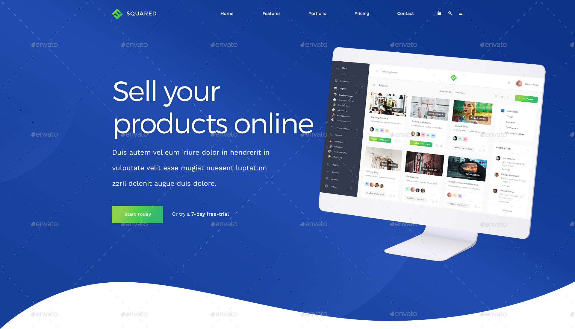 40 Hero Website Presentation Headers, Graphics | GraphicRiver