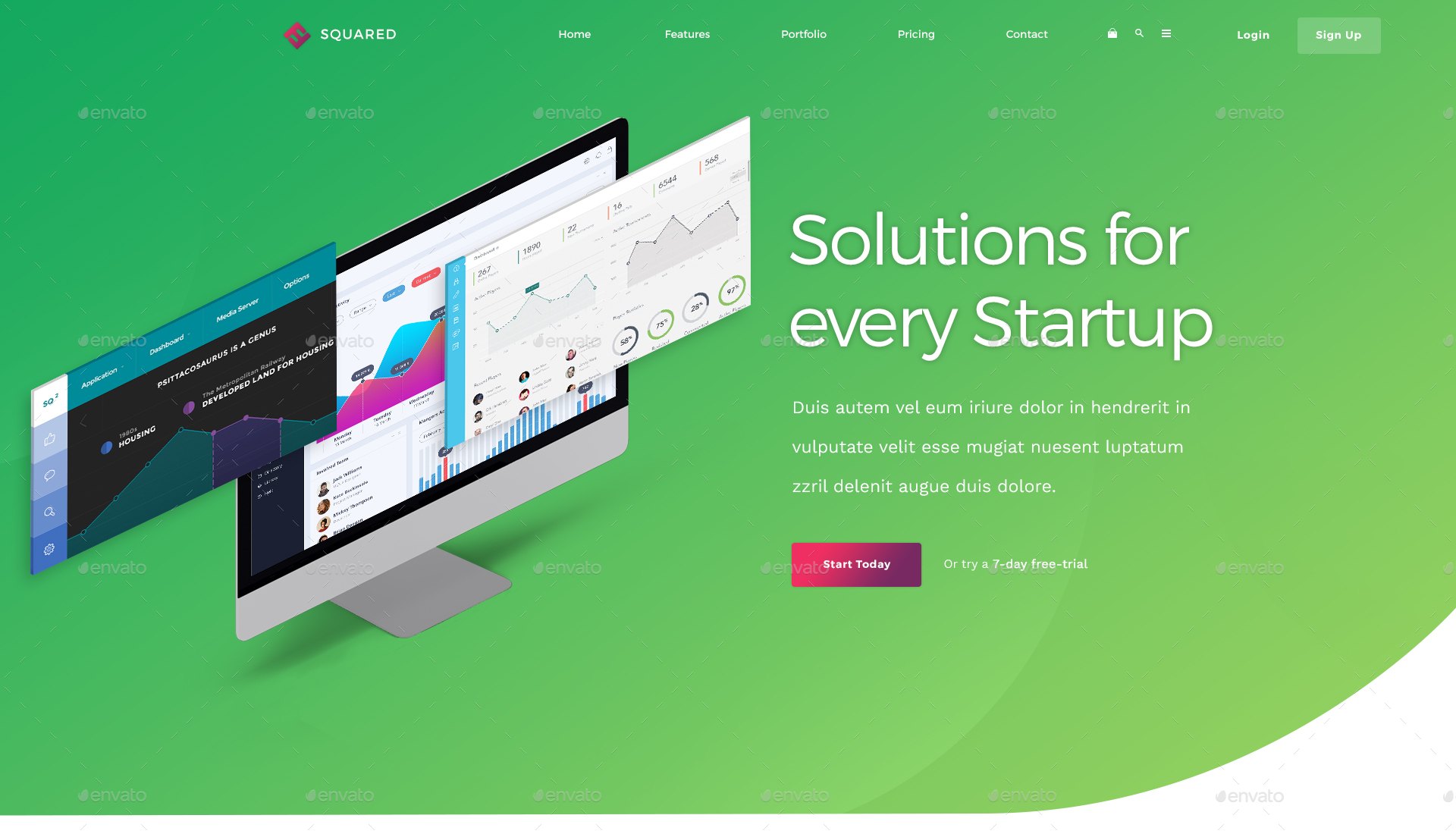 40 Hero Website Presentation Headers, Graphics | GraphicRiver