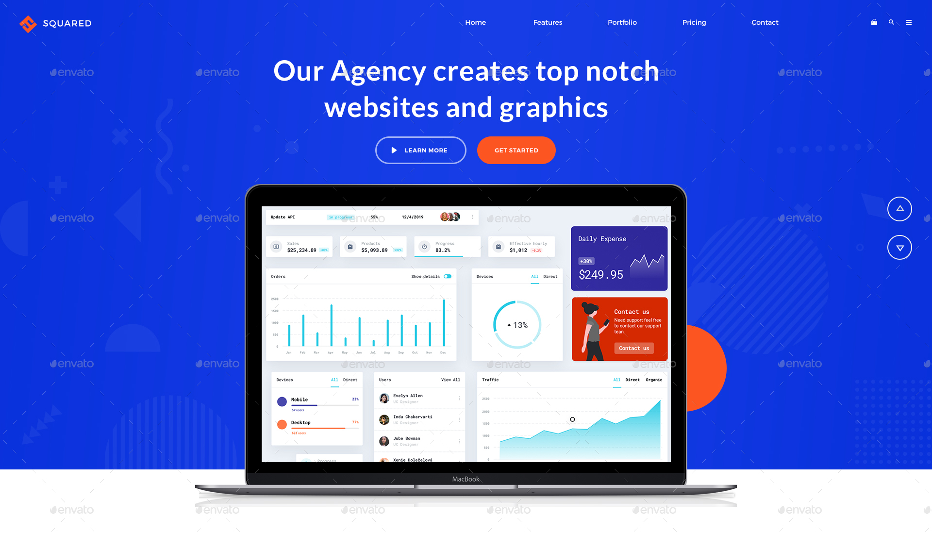 40 Hero Website Presentation Headers, Graphics | GraphicRiver