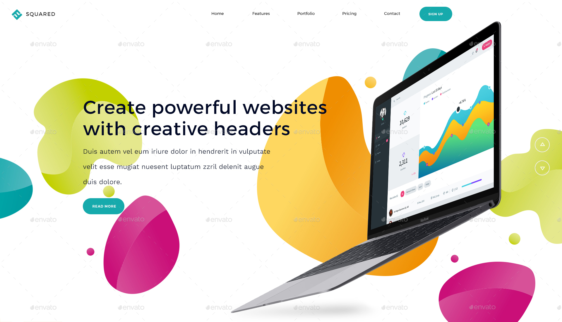 40 Hero Website Presentation Headers, Graphics | GraphicRiver