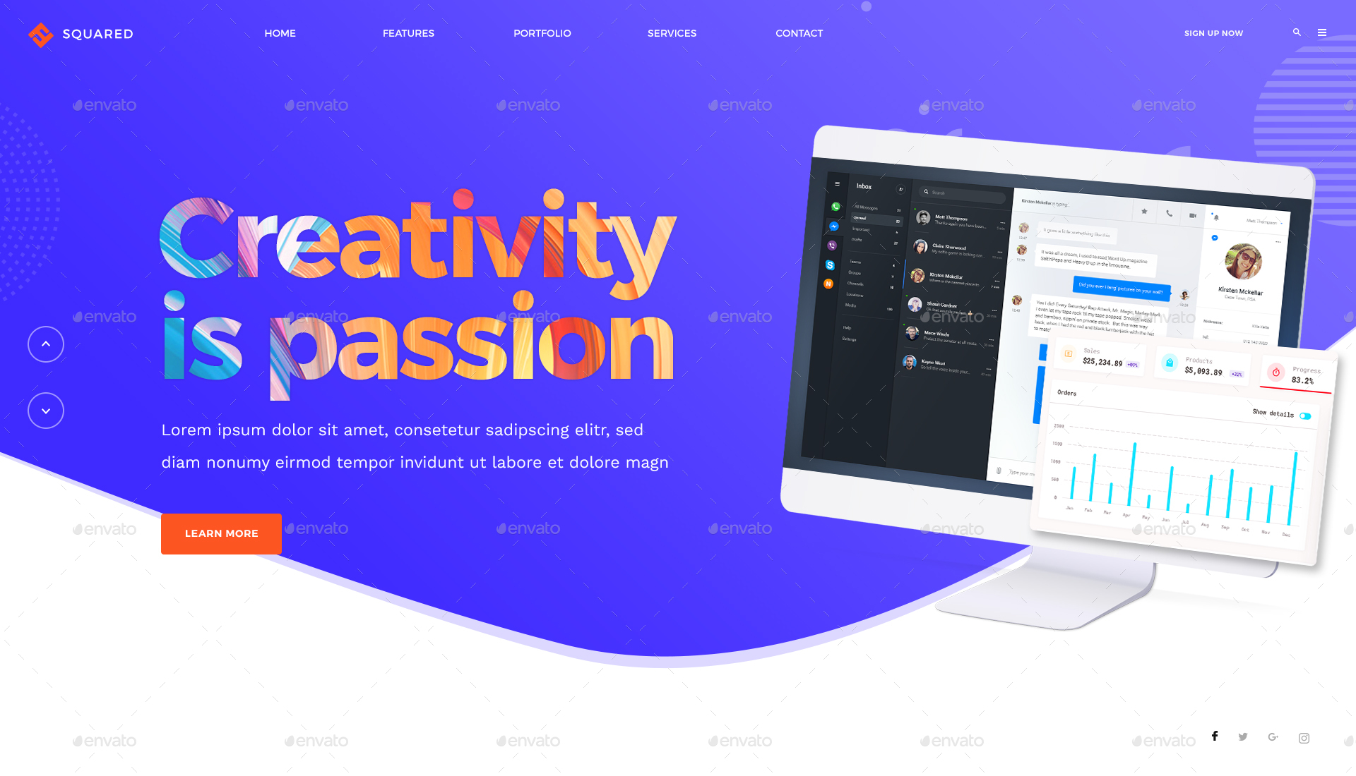 40 Hero Website Presentation Headers, Graphics | GraphicRiver