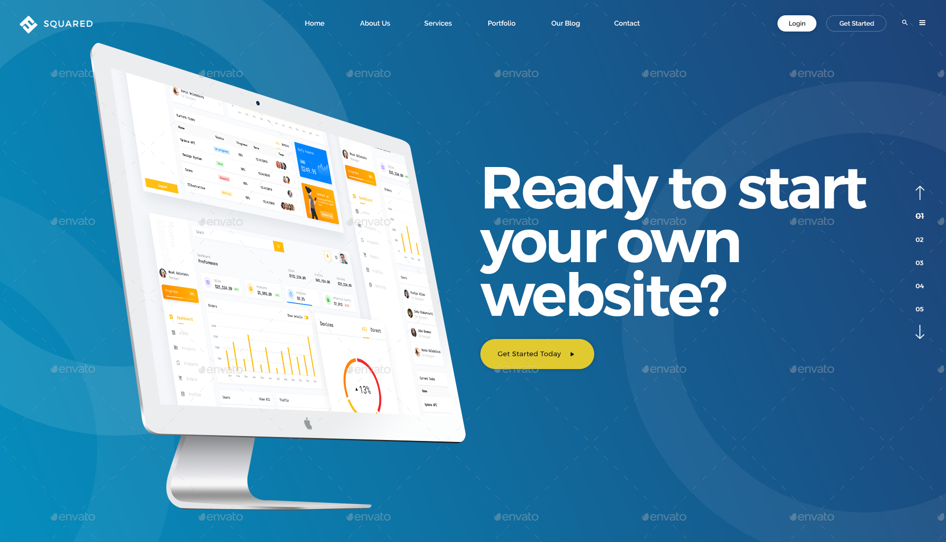 40 Hero Website Presentation Headers, Graphics | GraphicRiver