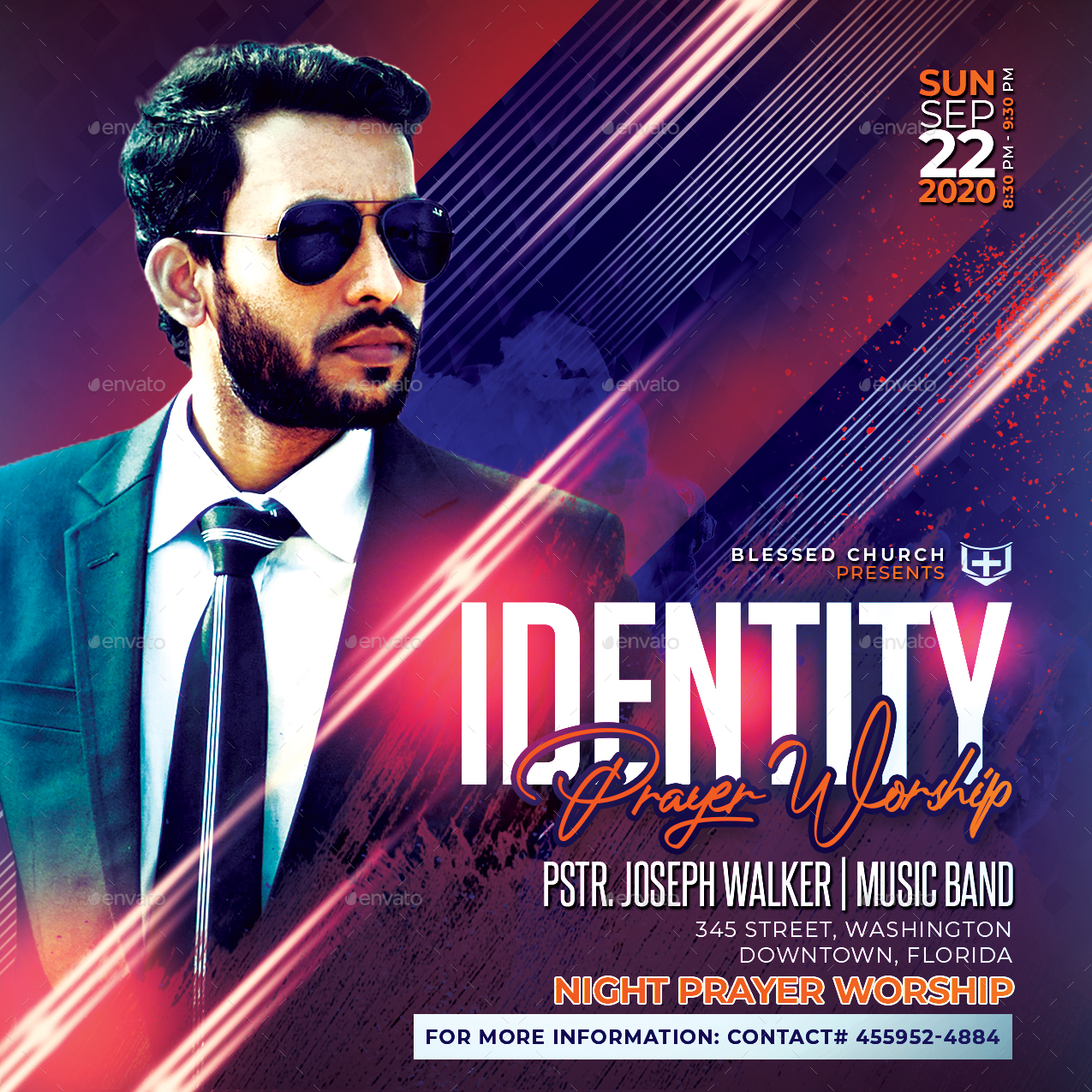 Identity Church Flyer/Poster, Print Templates | GraphicRiver