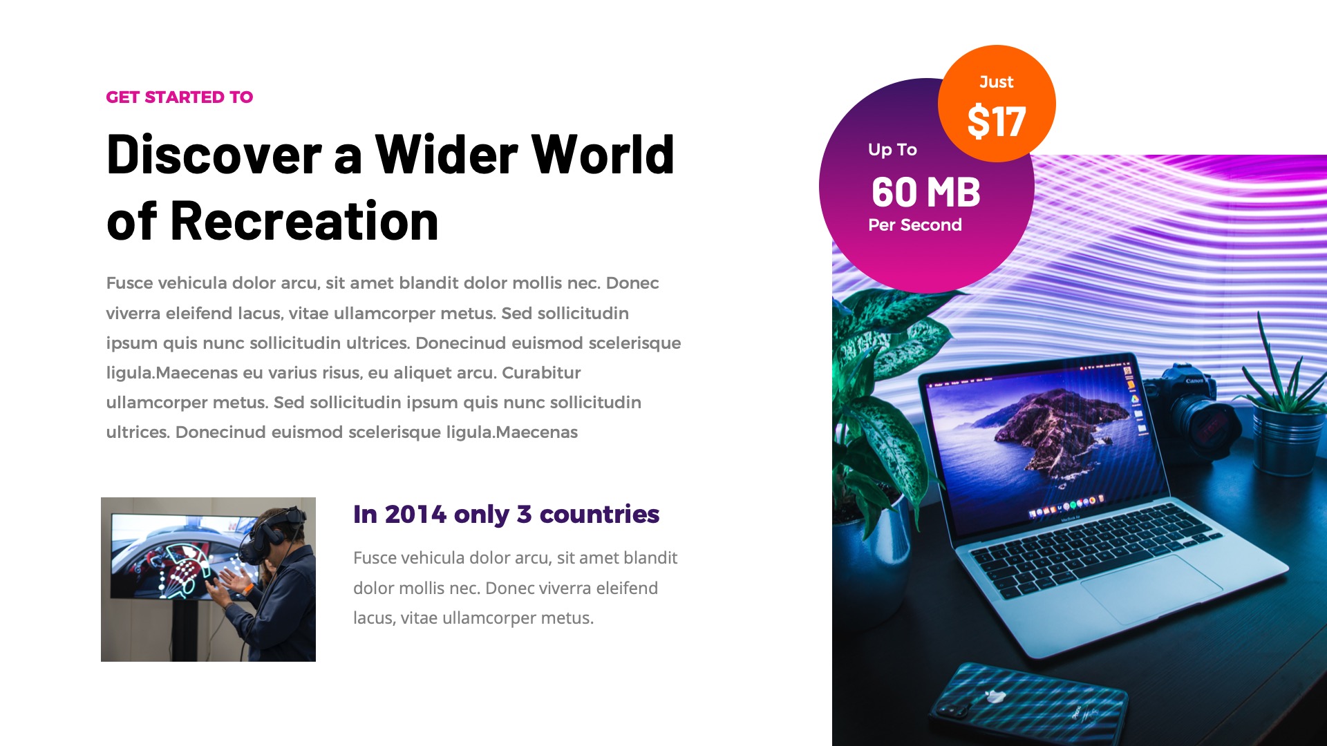 Paranet - Broadband & Telecom Powerpoint Template, Presentation Templates