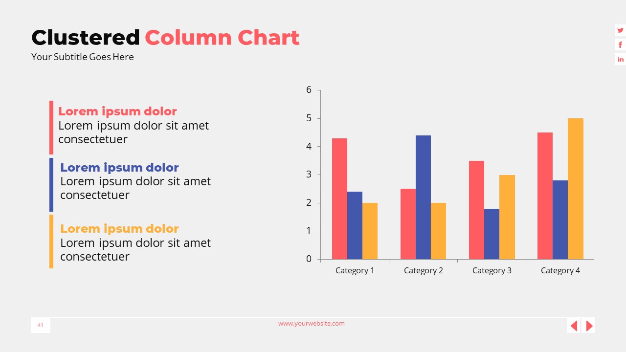 Data Driven Chart and Infographic PowerPoint Template by -Slioto ...