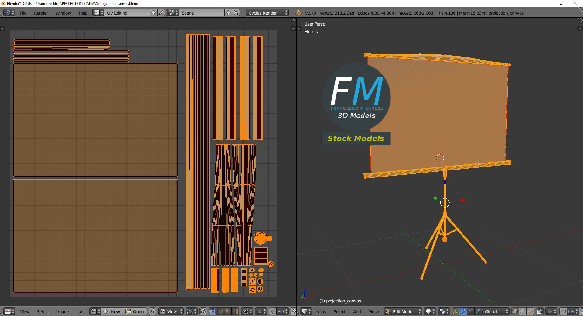 Projection canvas by FrancescoMilanese85 | 3DOcean