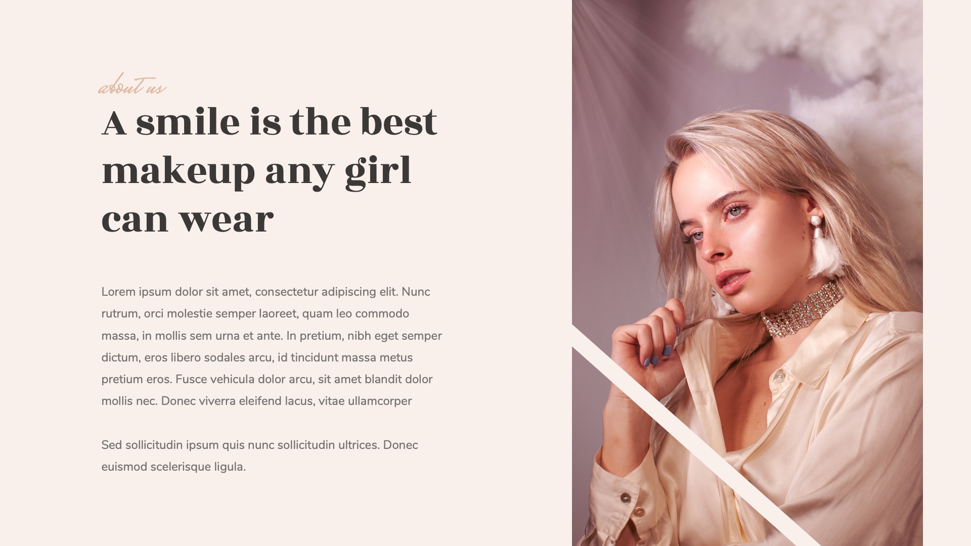 Bestille - Make Up Artist & Hair Stylish Powerpoint Template ...