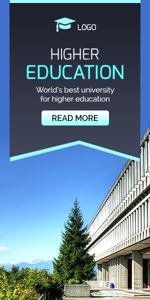 Education & Institute | Higher Education Banner (EI001) by ad_animate