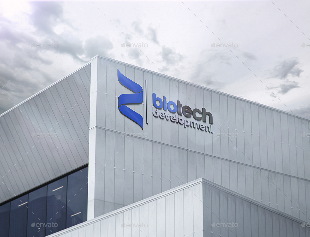 3D Logo Signage Facade Wall Mock-Ups Vol.4, Graphics | GraphicRiver