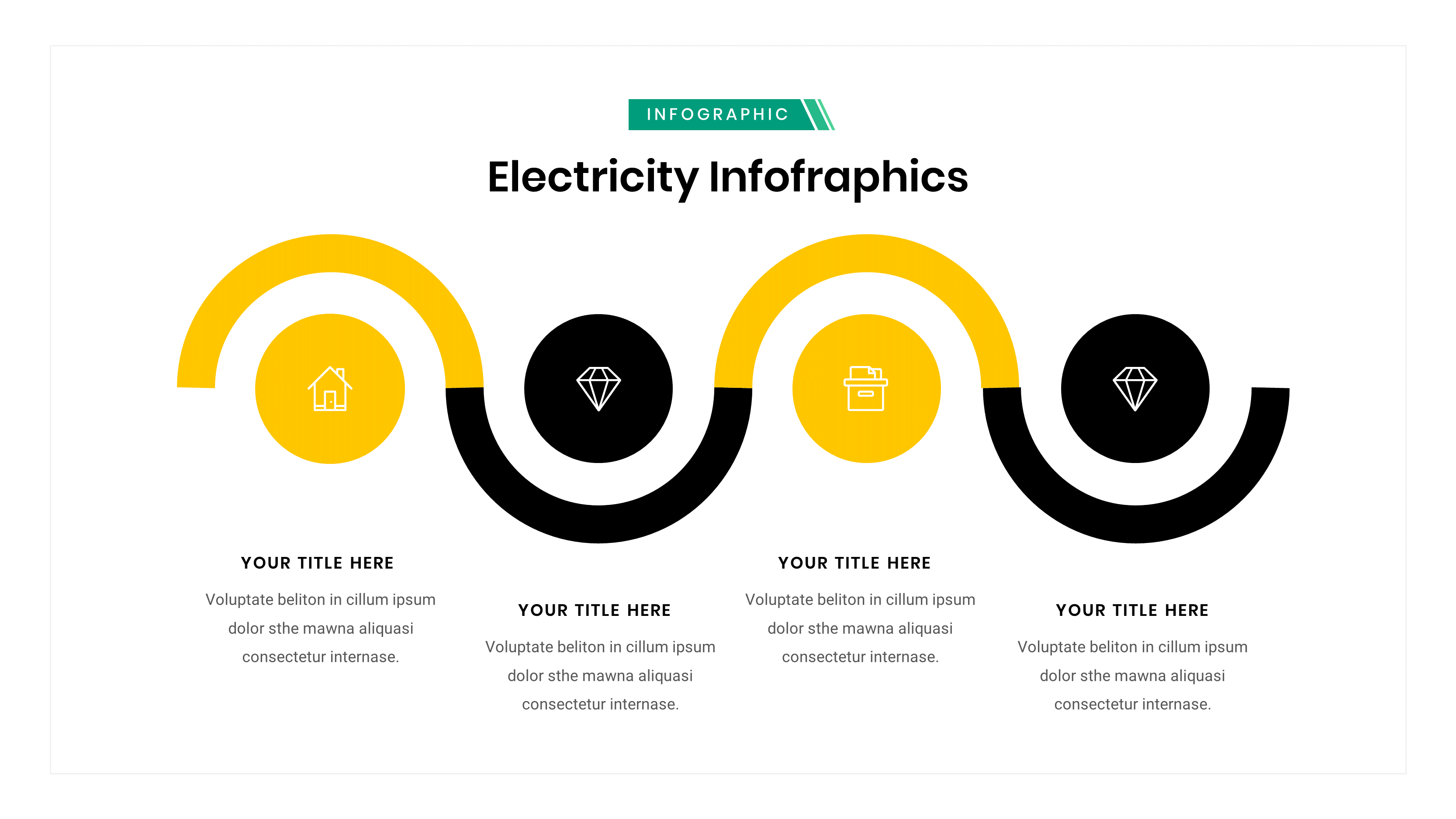 Electricity - Wind & Solar Energy PowerPoint Template, Presentation ...