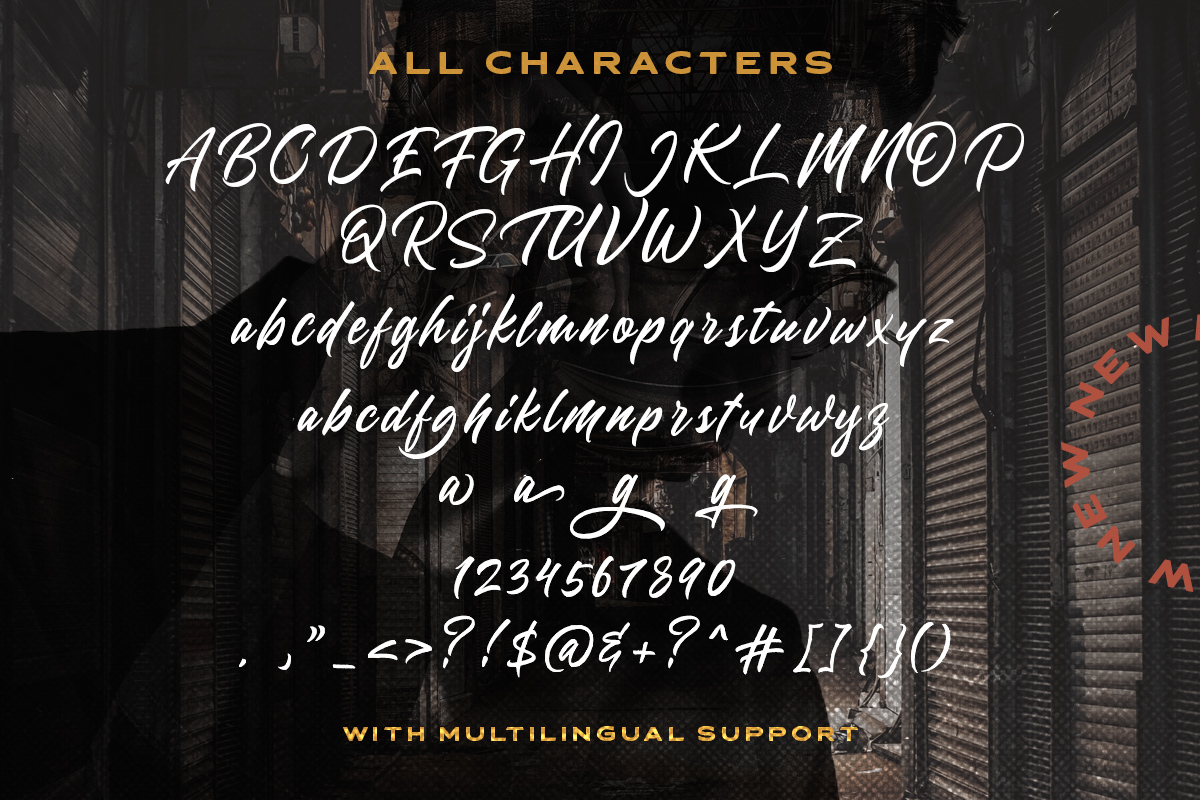 Quick Counters - Brush Script, Fonts | GraphicRiver