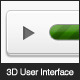 Simple 3D User Interface, Web Elements | GraphicRiver