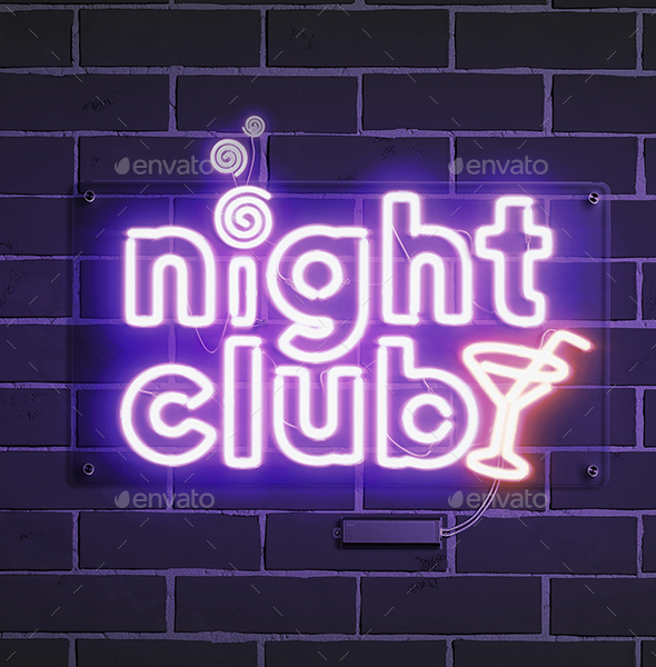 Neon Animated Sign Creator, Graphics | GraphicRiver