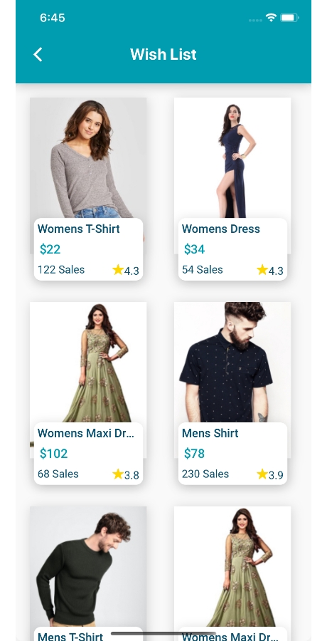 eShop- eCommerce React Native App UI Template by EleconOne | CodeCanyon