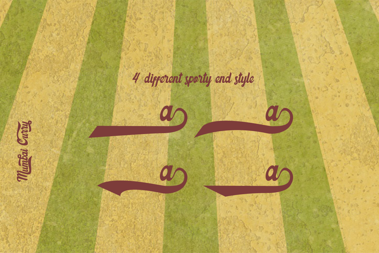 Mumbai Curry Retro Vintage Font, Fonts | GraphicRiver