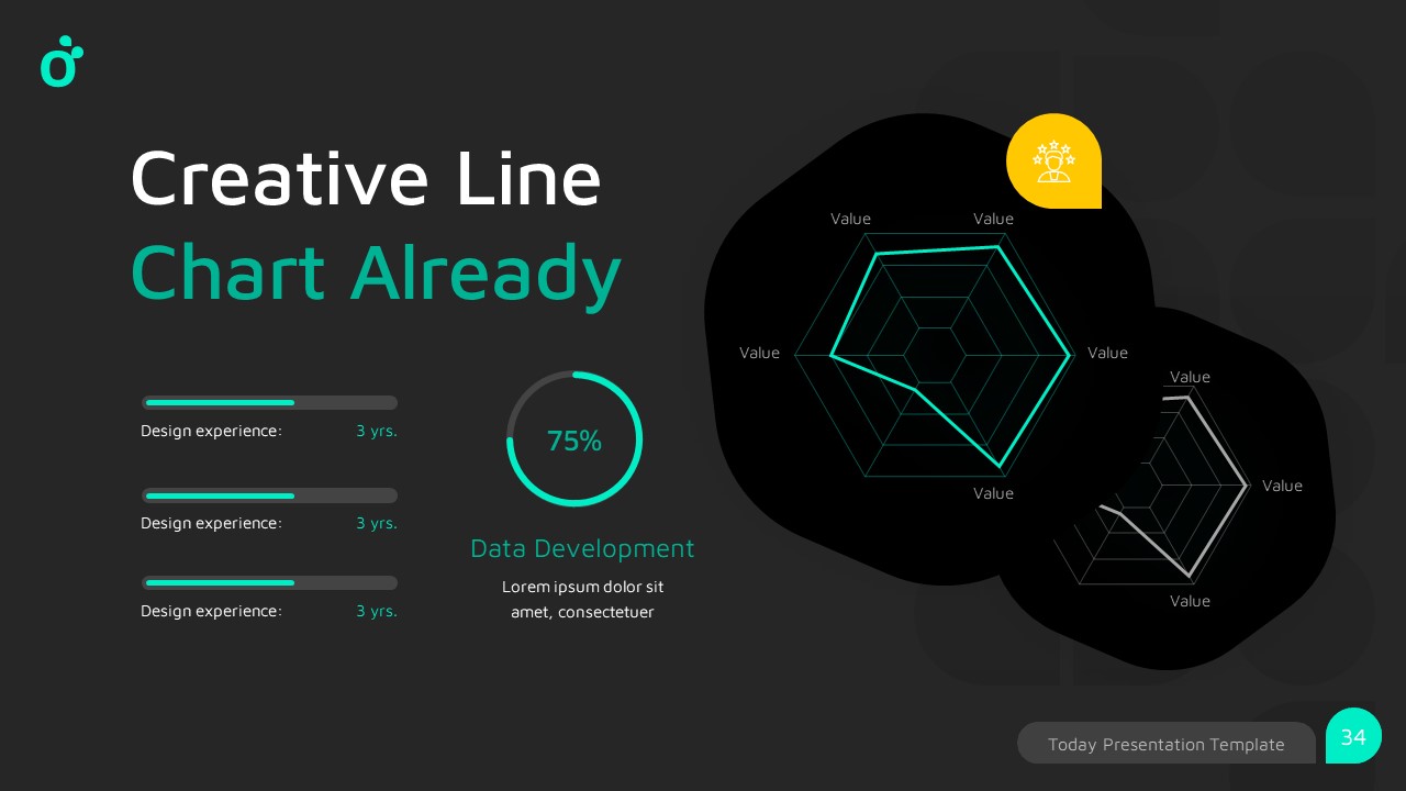 Today Start Up Powerpoint Presentation Template Fully Animated by RRgraph