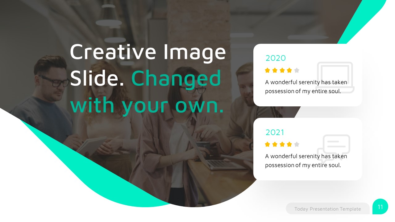 Today Start Up Powerpoint Presentation Template Fully Animated by RRgraph