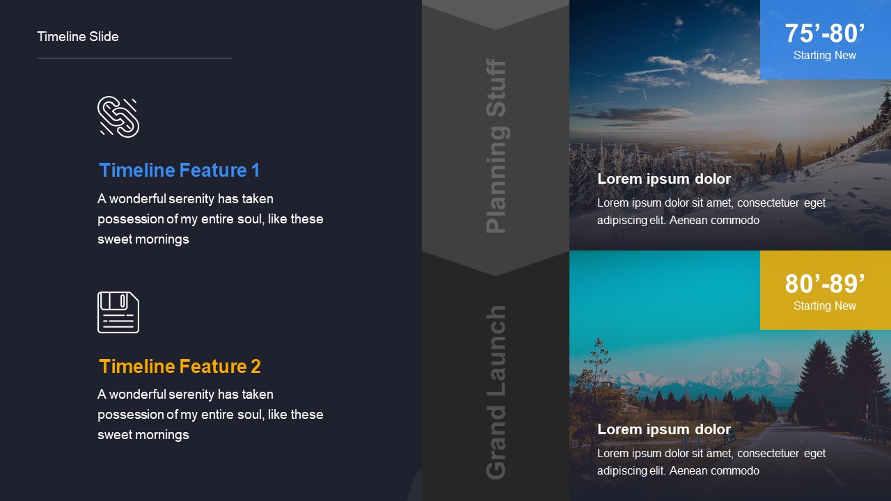 Timeline Slide Powerpoint Presentation Template, Presentation Templates