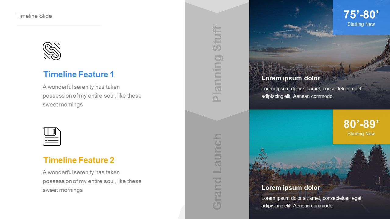 Timeline Slide Powerpoint Presentation Template, Presentation Templates