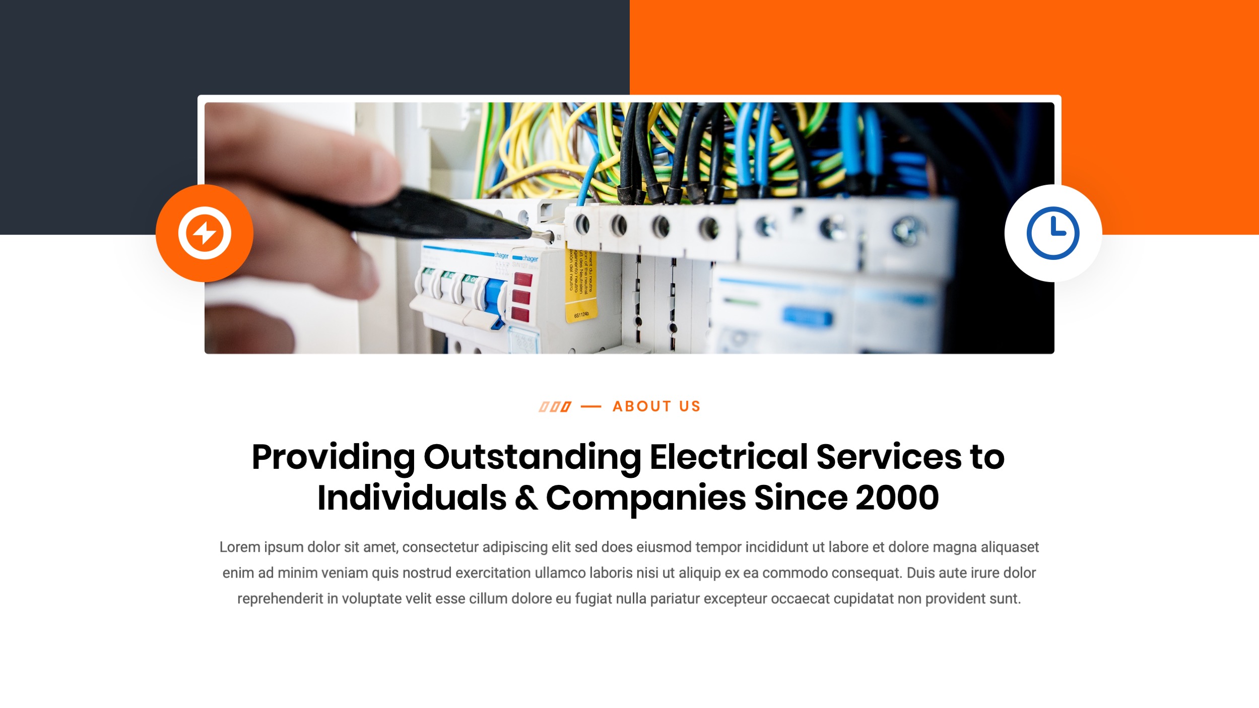 Electrical Services PowerPoint Template, Presentation Templates ...