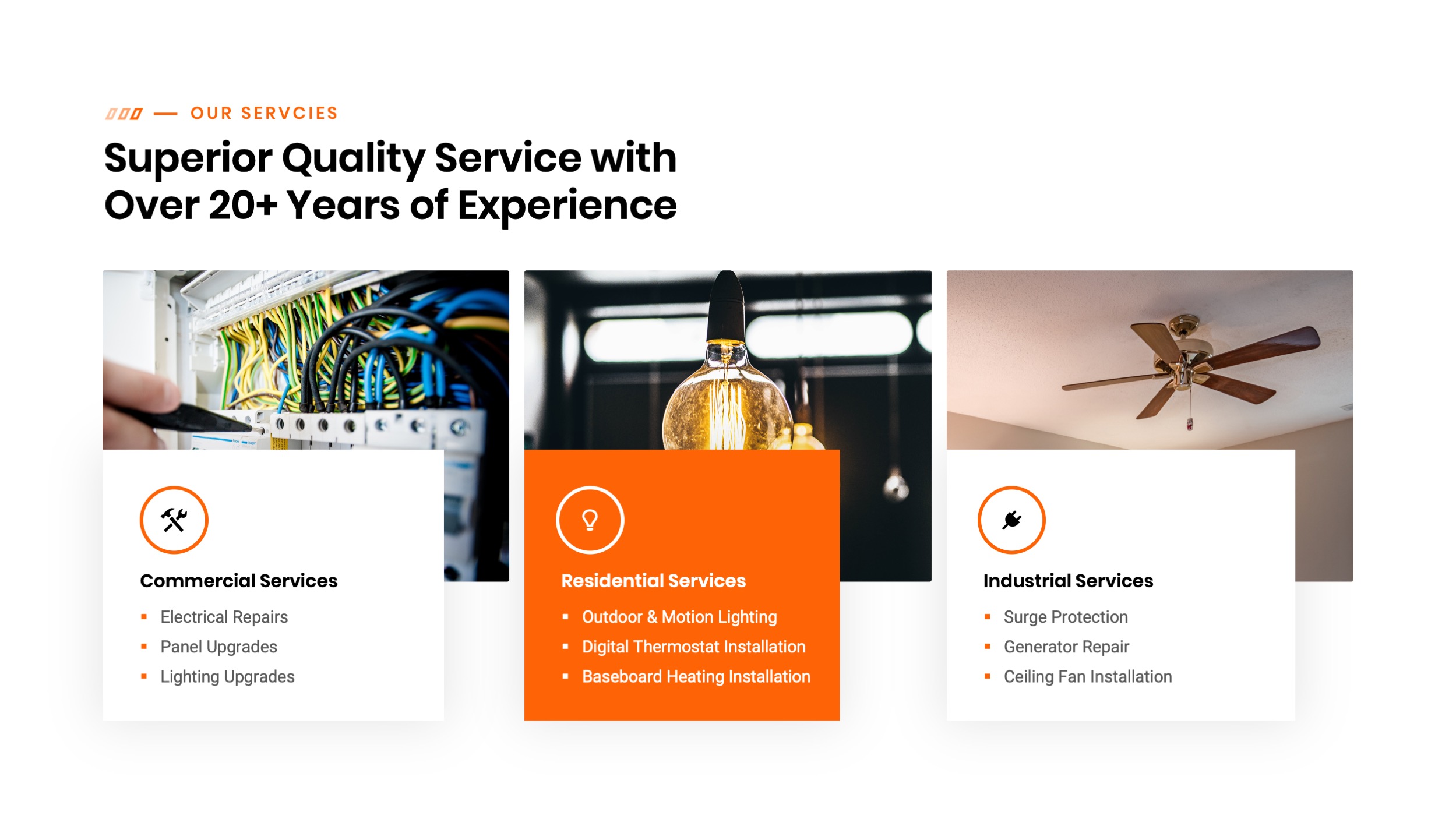 Electrical Services PowerPoint Template, Presentation Templates ...