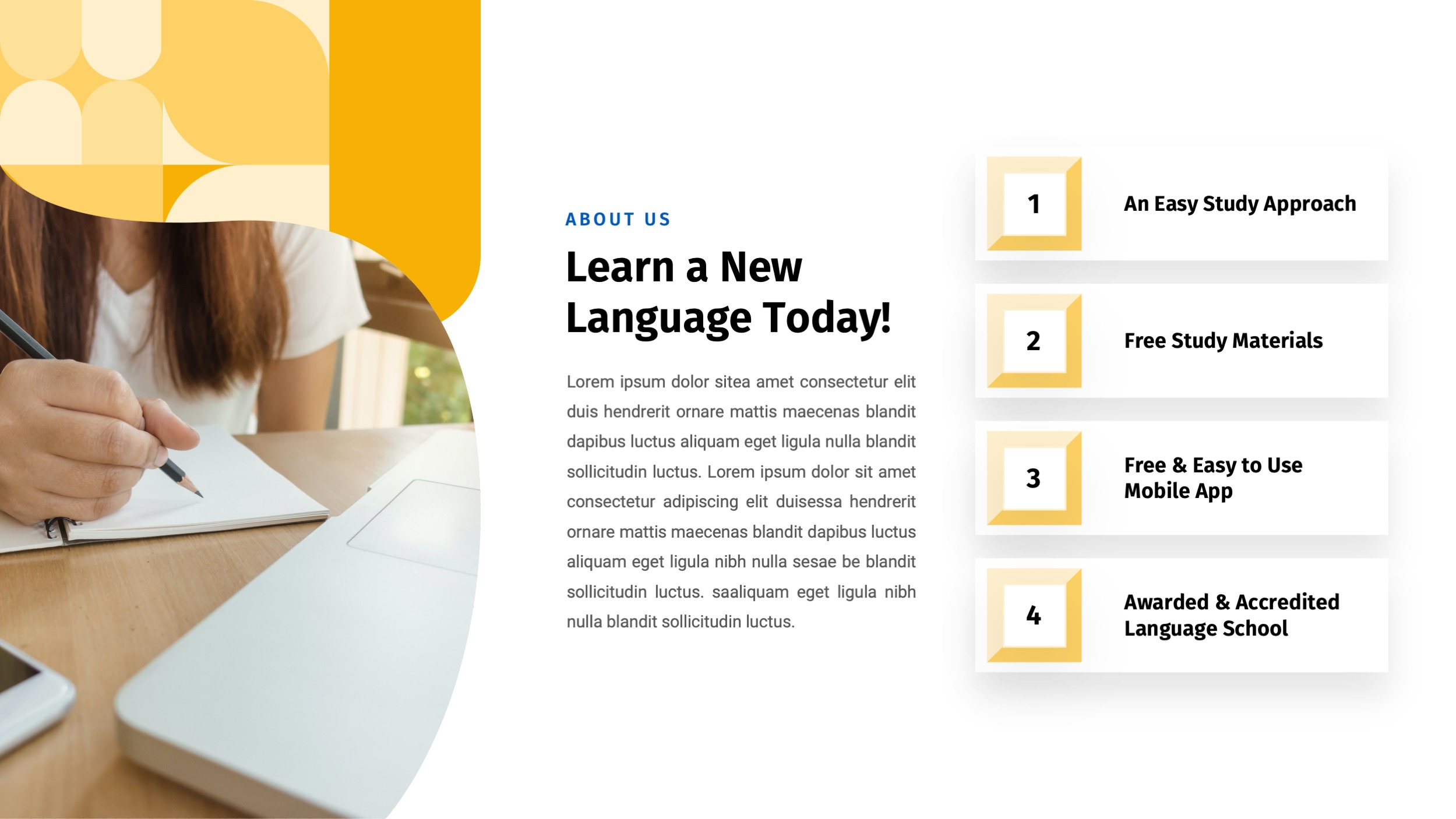 Language Course PowerPoint Template, Presentation Templates | GraphicRiver