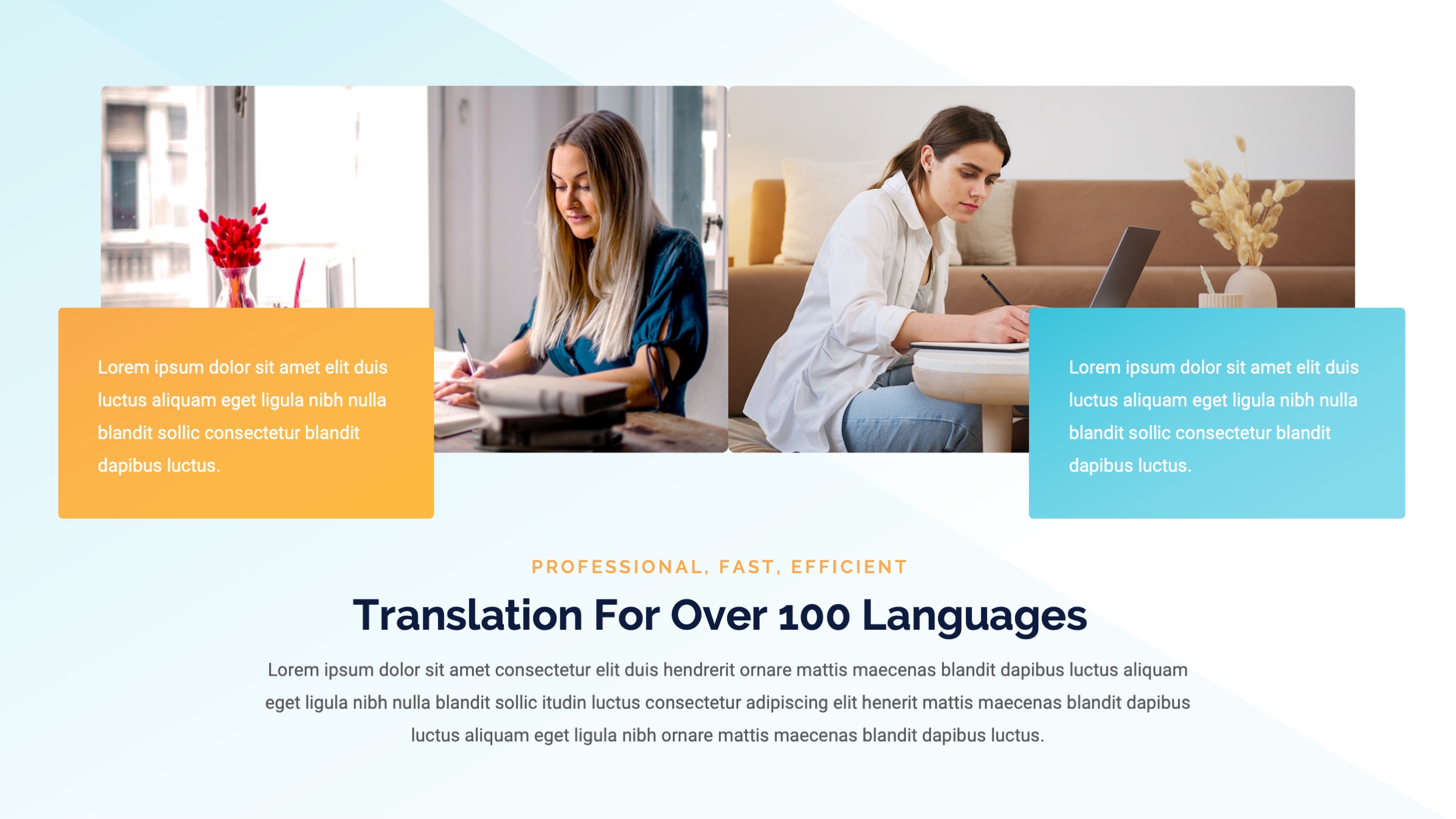 Translation Agency Keynote Template, Presentation Templates | GraphicRiver