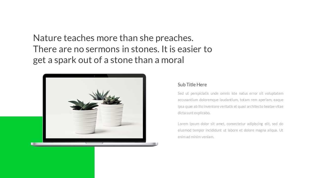 Trees - Nature PowerPoint Template, Presentation Templates | GraphicRiver