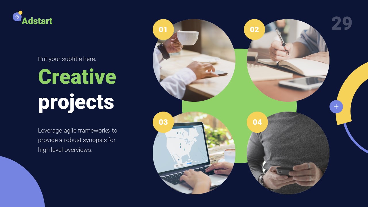 AdStart Creative Marketing Powerpoint Presentation Template Fully ...