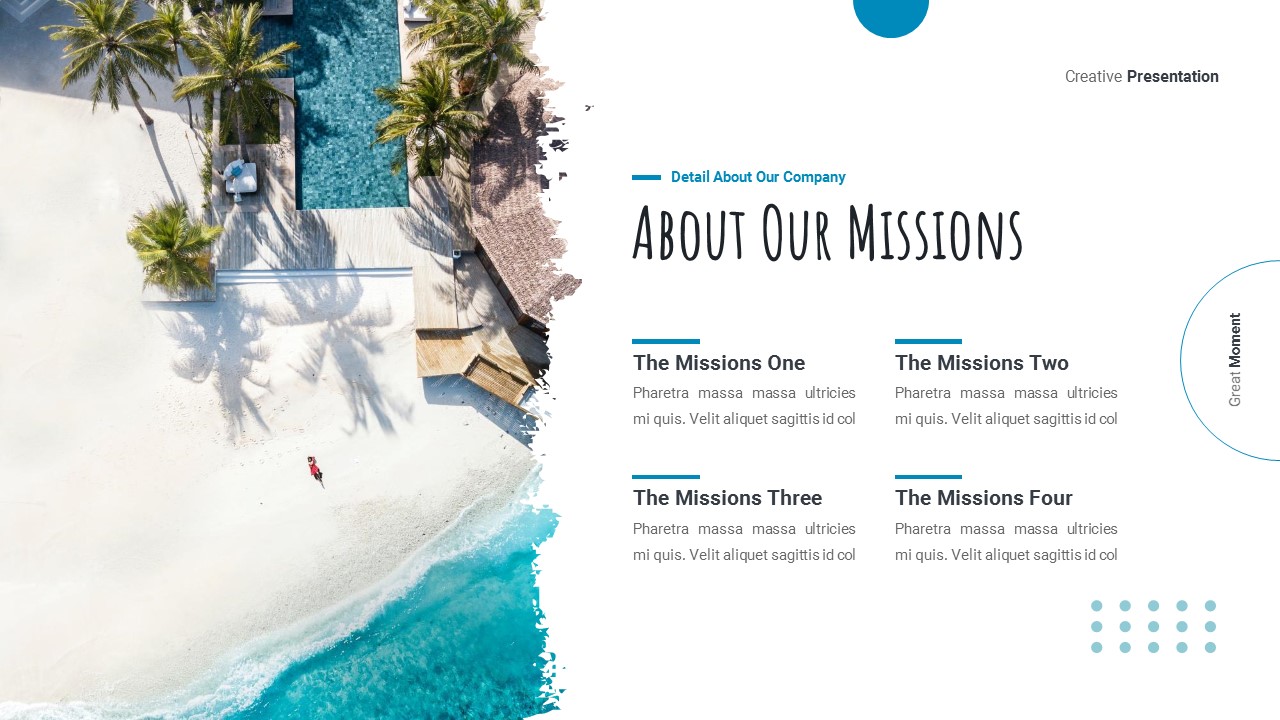 Tropicola Beach Club Google Slides Template by kerismaker | GraphicRiver