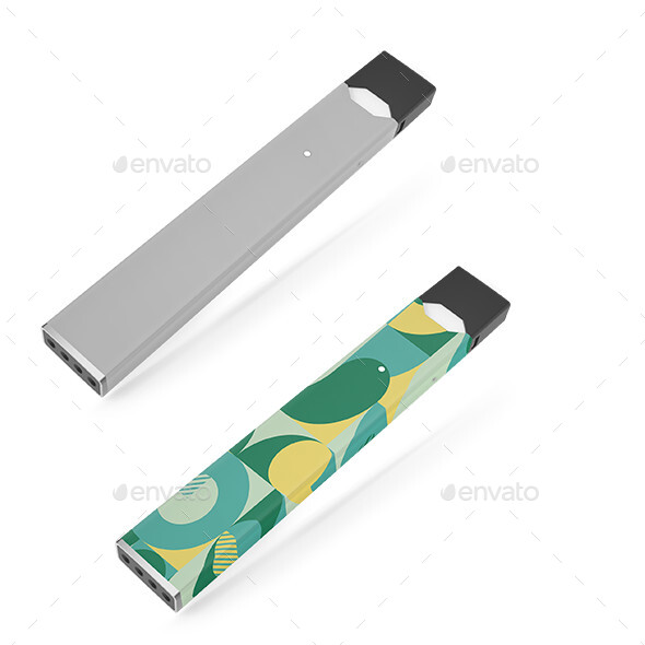 JUUL Vape E-Cigarette Skin Mockup Pack, Graphics | GraphicRiver