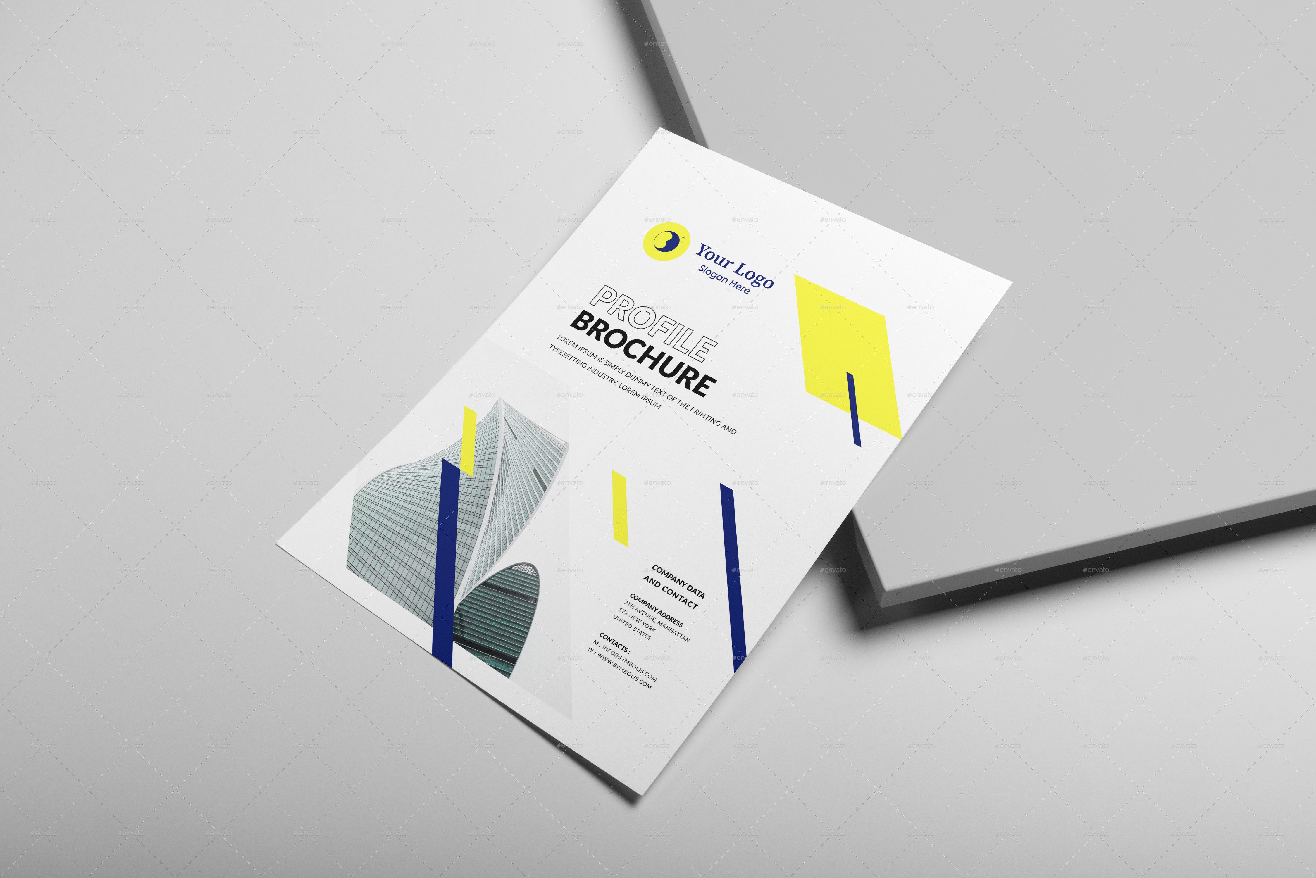 Profile Brochure 12 Pages, Print Templates | GraphicRiver