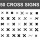 50 Cross Signs by nada-images | GraphicRiver